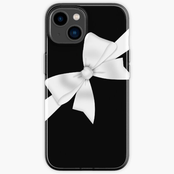 "Elegant White Bow" iPhone Case for Sale by GirlyGirl | Redbubble