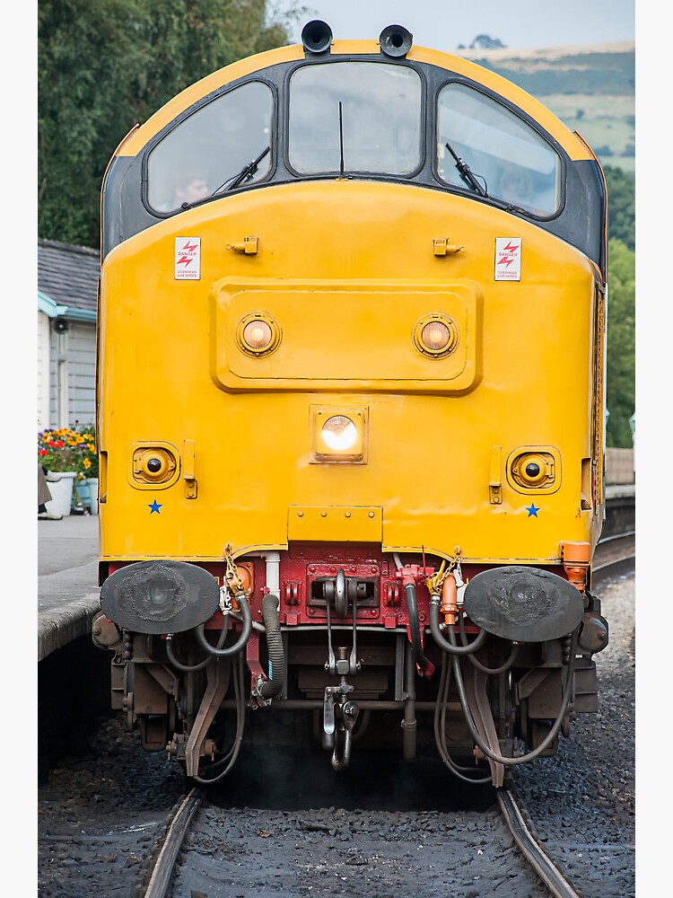 "Class 37 ,37901 Mirrlees Pioneer" Metal Print for Sale by Kit347 ...