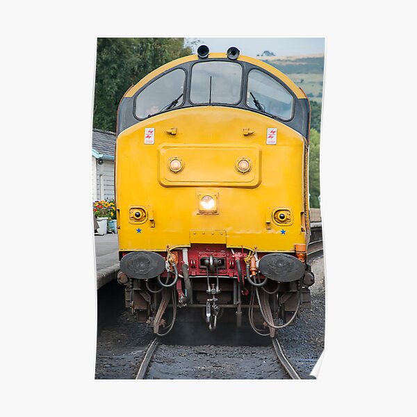 "Class 37 ,37901 Mirrlees Pioneer" Poster for Sale by Kit347 | Redbubble