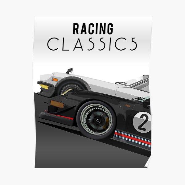 "Racing Classics" Poster for Sale by Subspeed | Redbubble