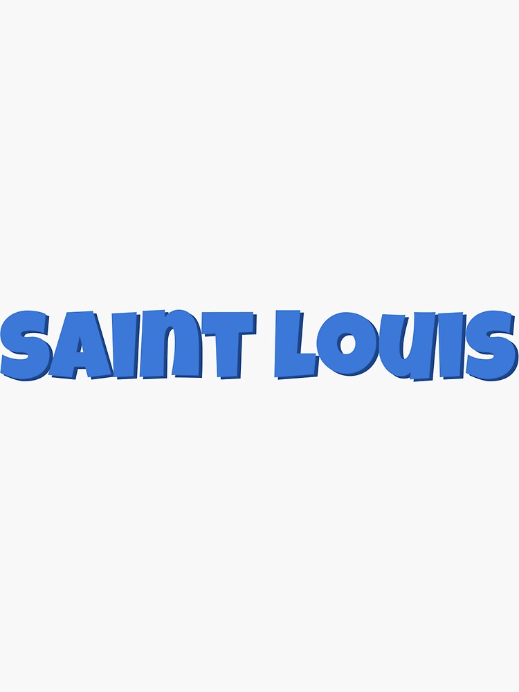 "saint louis university" Sticker for Sale by vanettenb1 | Redbubble