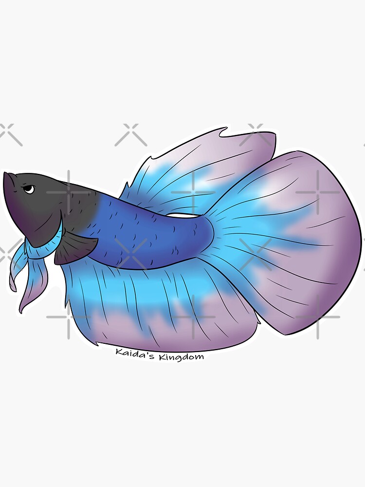 "Pride Betta | Transmasc Edition" Sticker for Sale by KaidasKingdom ...