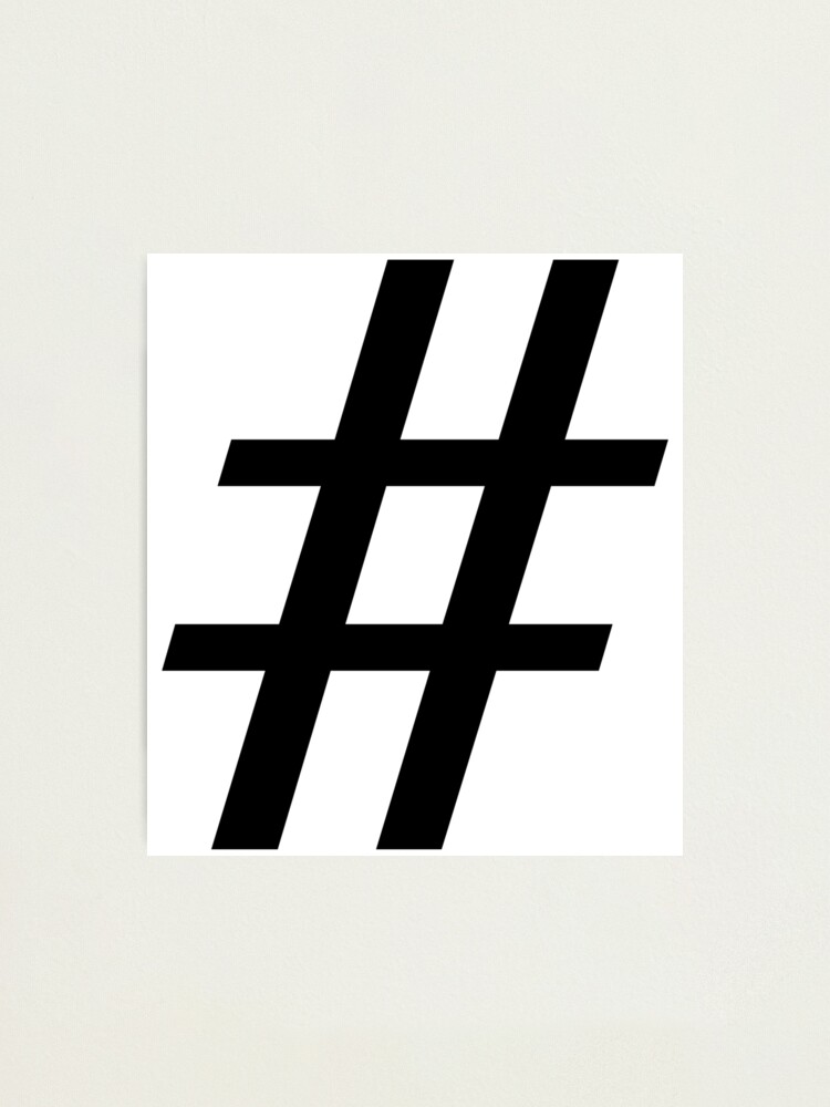 "Number symbol, pound symbol, mark, number sign, hash sign, hash symbol ...