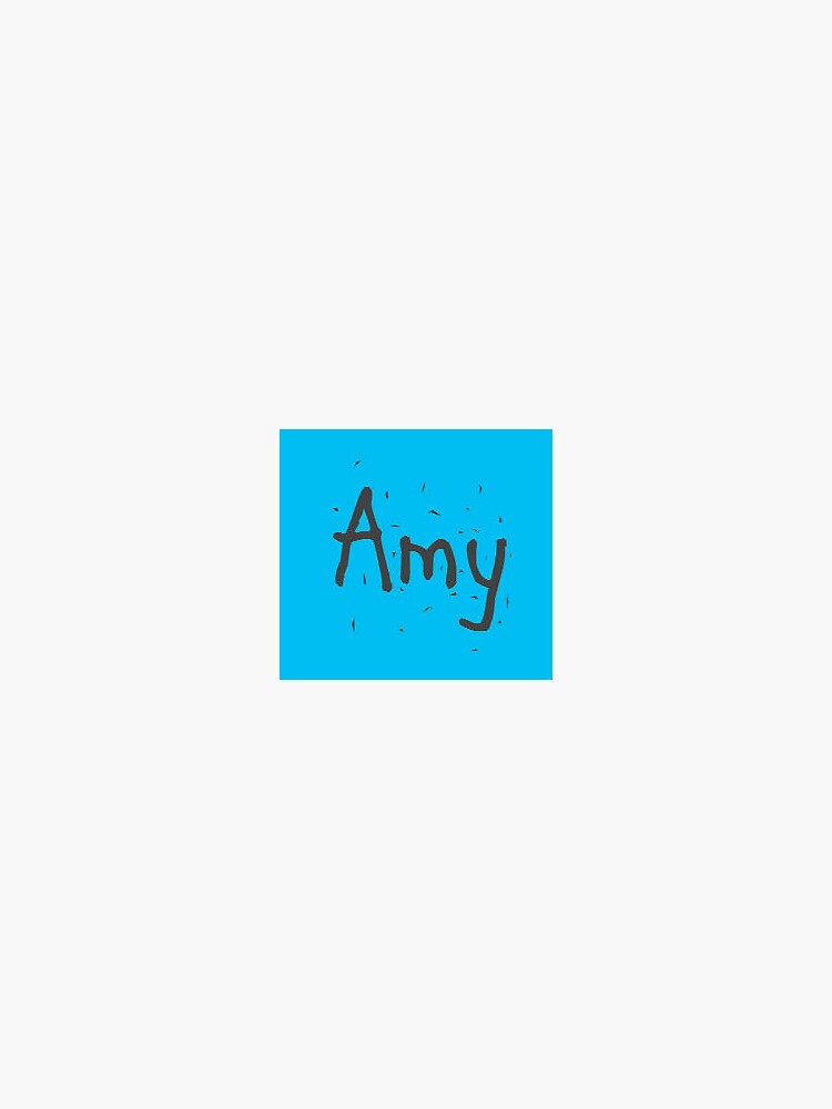 "Amy" Sticker for Sale by tmntphan | Redbubble