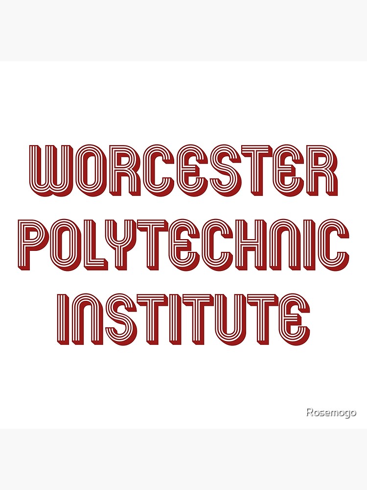 "WPI" Poster for Sale by Rosemogo | Redbubble