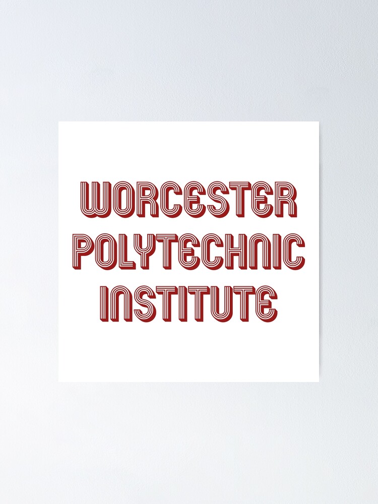 "WPI" Poster for Sale by Rosemogo | Redbubble