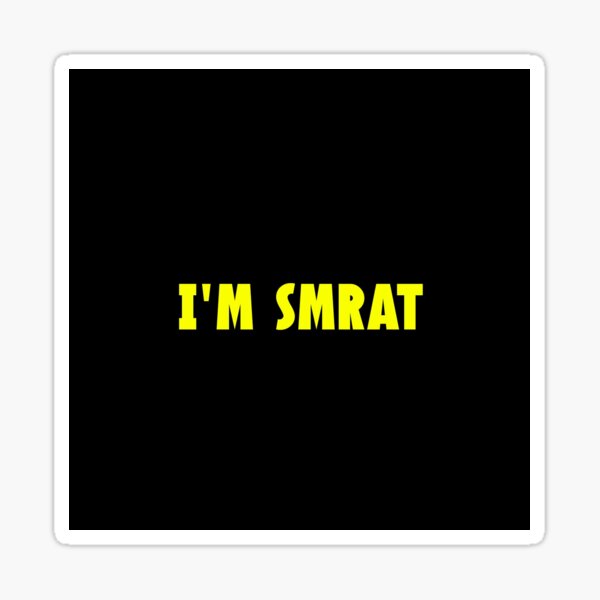 "Smrt" Sticker by Jersey-Artist | Redbubble