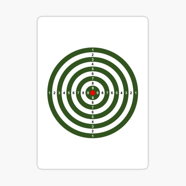 "target" Sticker for Sale by tony4urban | Redbubble