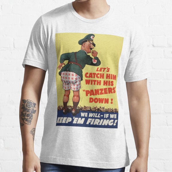 "WW2 Vintage Propaganda Poster - Retro War" T-shirt for Sale by ...