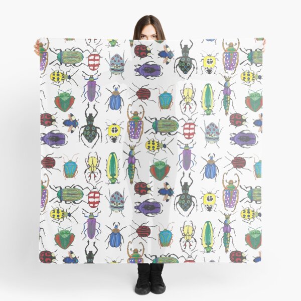 "Colorful Beetles" Scarf for Sale by jenbucheli | Redbubble