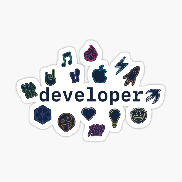 "Developer WWDC 2019" Sticker for Sale by elisocola | Redbubble