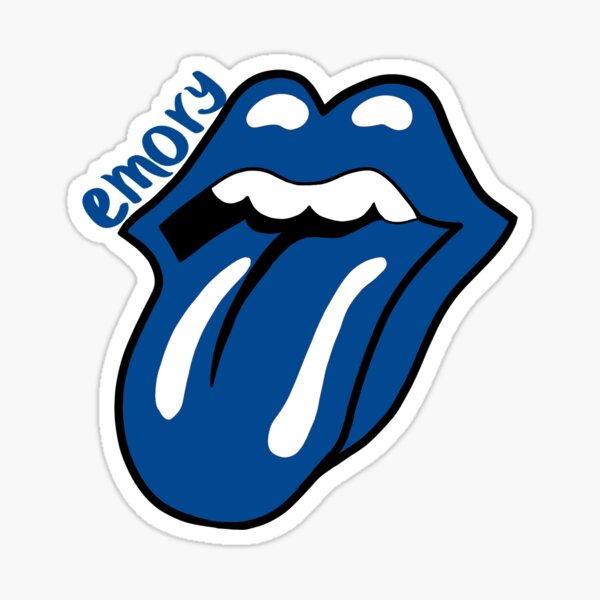 "Emory tongue" Sticker for Sale by delilahrap | Redbubble