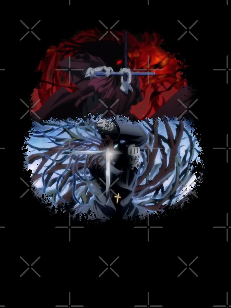 "Alucard VS Anderson - Hellsing" Canvas Print for Sale by Momodory09 ...