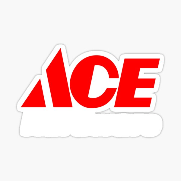 "Best Selling - Ace Hardware Logo" Sticker for Sale by HighlimeDSGN ...