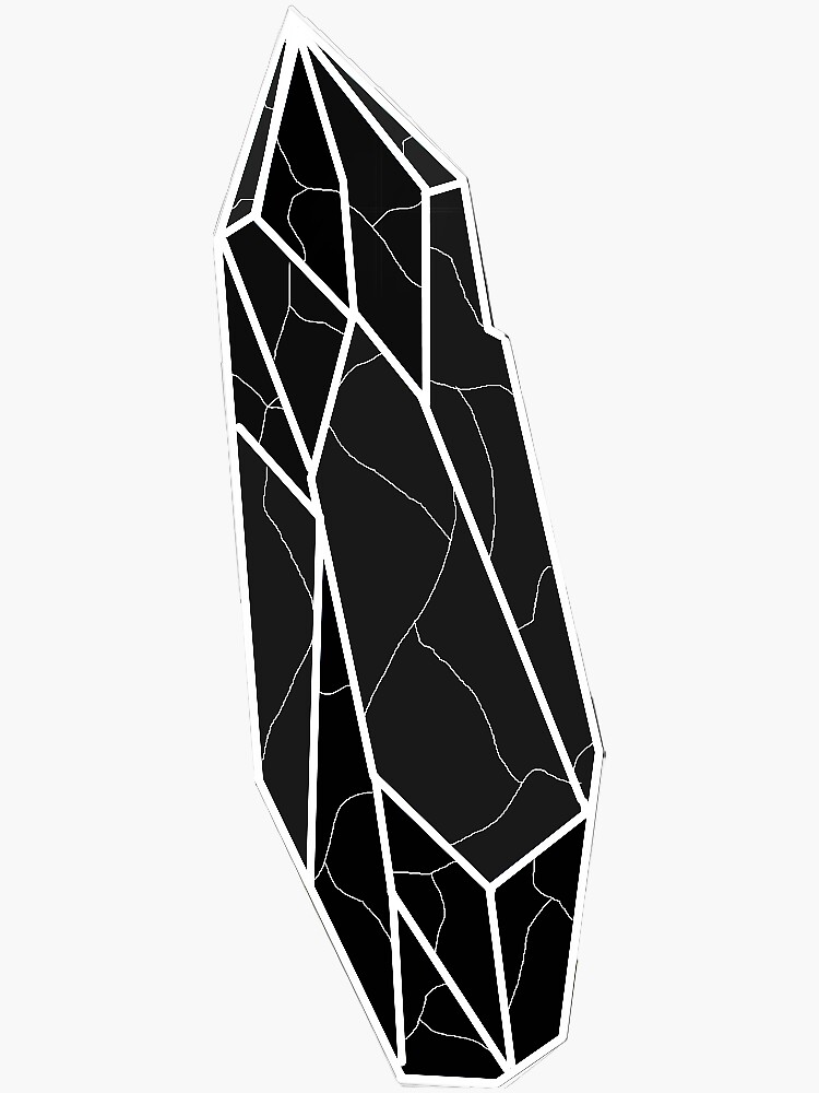 "Darksaber Kyber Crystal" Sticker by Lunzer | Redbubble