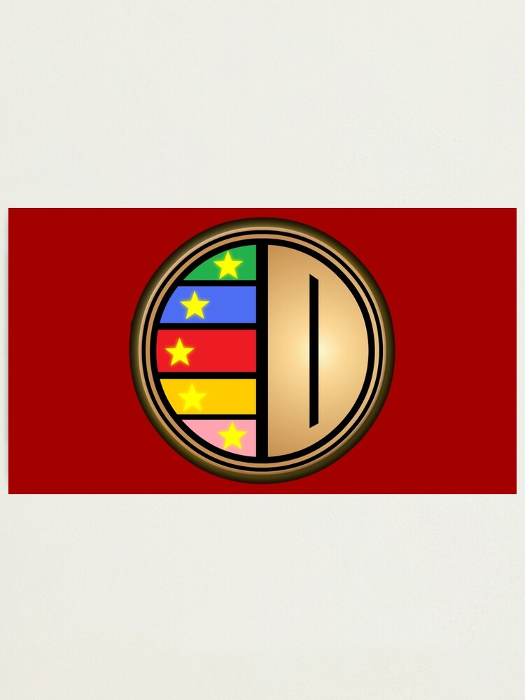 "Gosei Sentai Dairanger Symbol" Photographic Print for Sale by ...