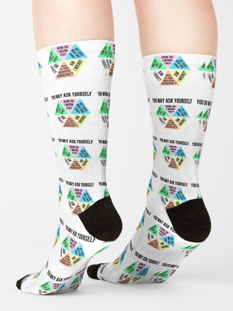 "Once In A Lifetime Pie Chart" Socks by Sale999 | Redbubble
