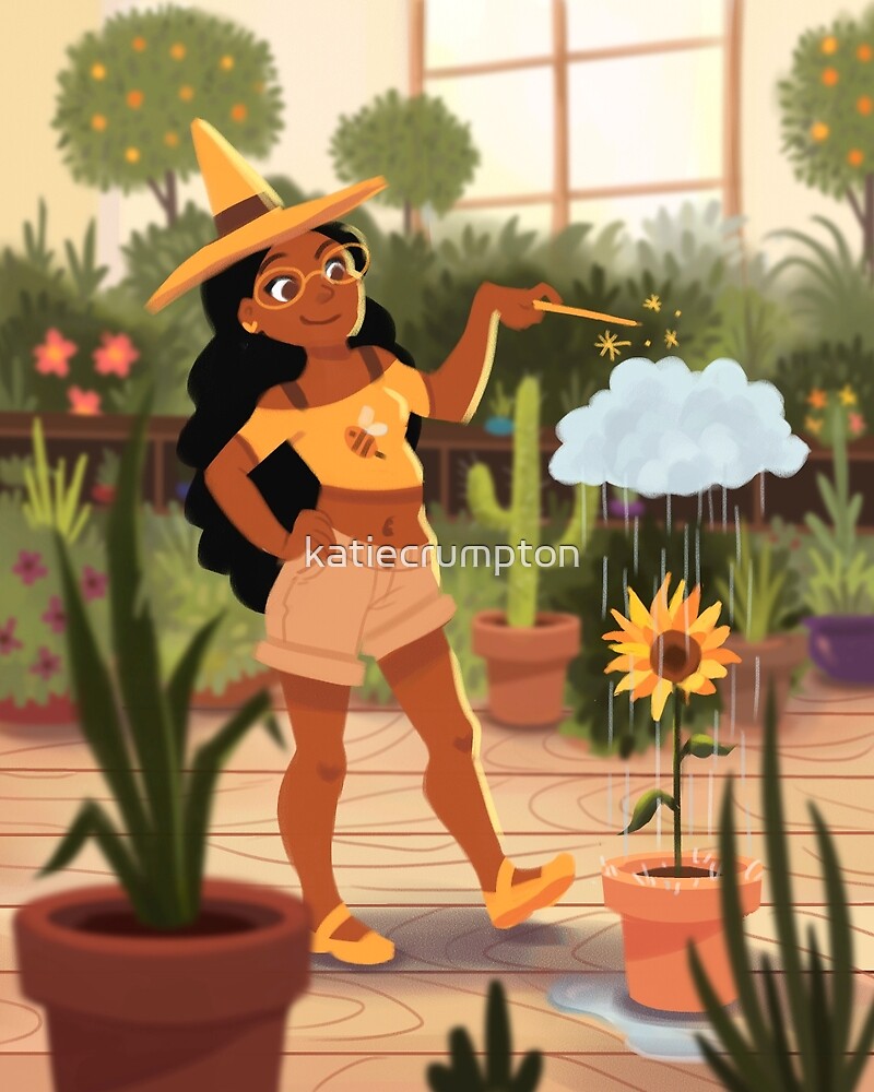"Bumble Bee Witch" by katiecrumpton | Redbubble