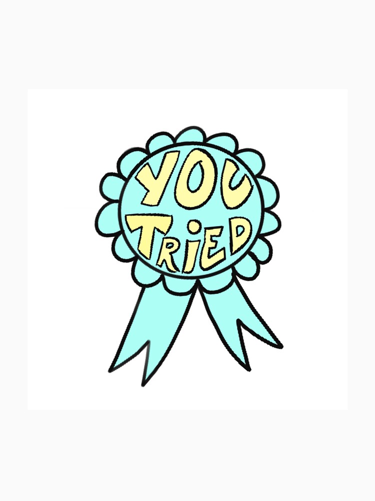 "You Tried Ribbon Award" T-shirt by adriannacon | Redbubble