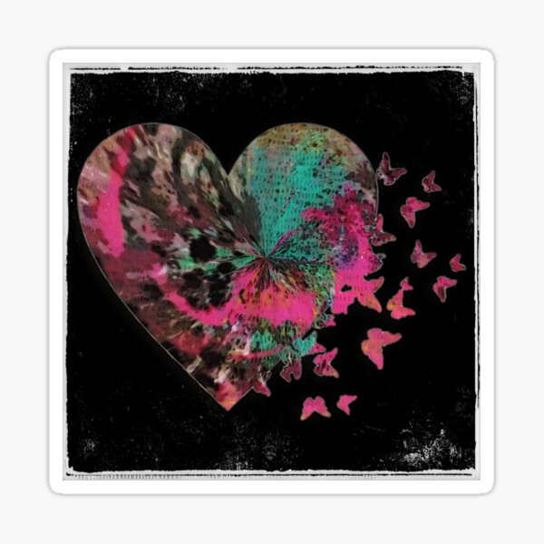 "Butterfly Heart" Sticker for Sale by shriamato | Redbubble