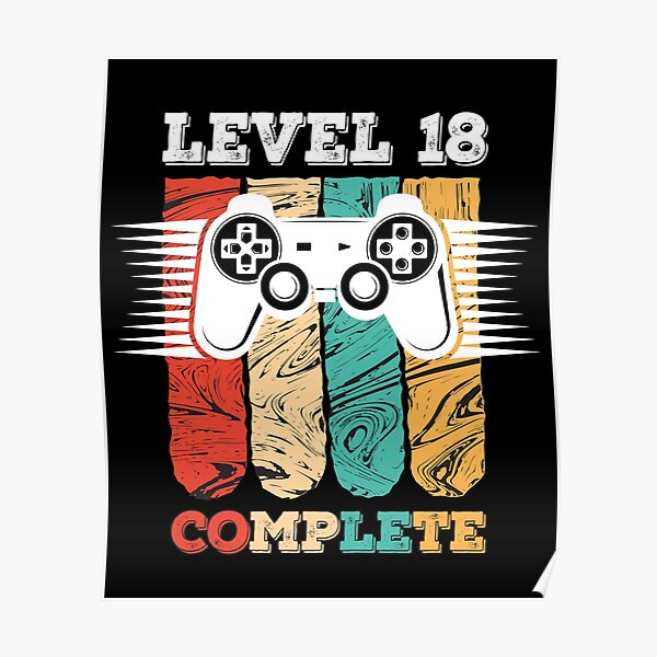 "Level 18 Complete 18th Birthday - Celebrate 18th Wedding Gift Video ...