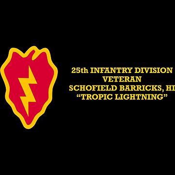 "25th INFANTRY DIVISION" Sticker for Sale by Code7c | Redbubble