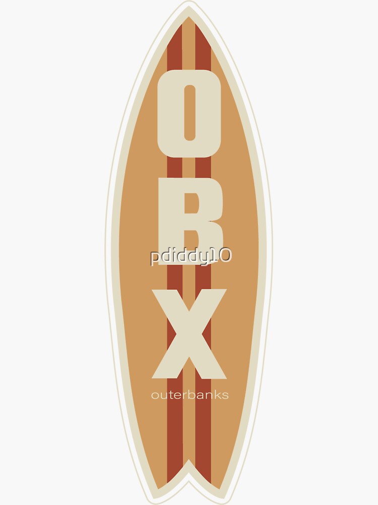 "OBX" Sticker by pdiddy10 | Redbubble