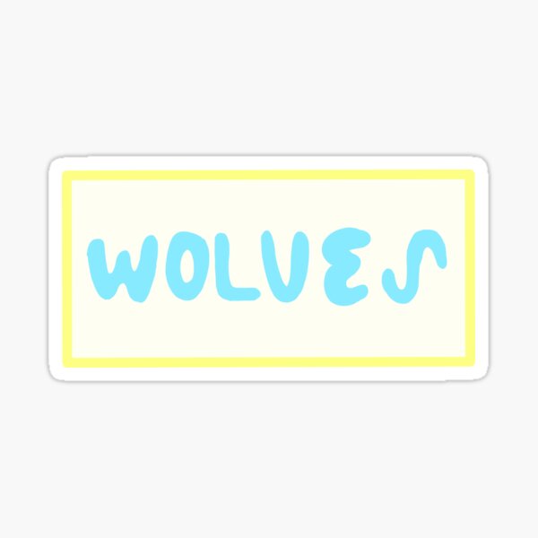 ""Wolves" - One Direction" Sticker for Sale by munasipertakus | Redbubble