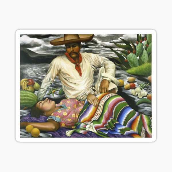 "Mexican love vintage" Sticker for Sale by edleon | Redbubble