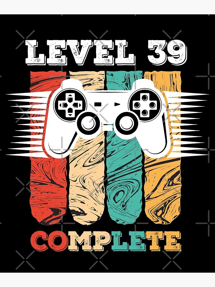 "Level 39 Complete 39th Birthday - Celebrate 39th Wedding Gift Video ...