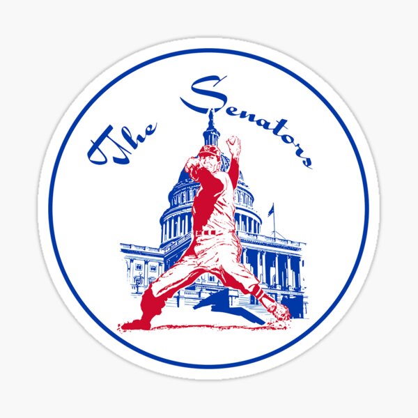 "Washington Senators Alternate Logo" Sticker for Sale by ...