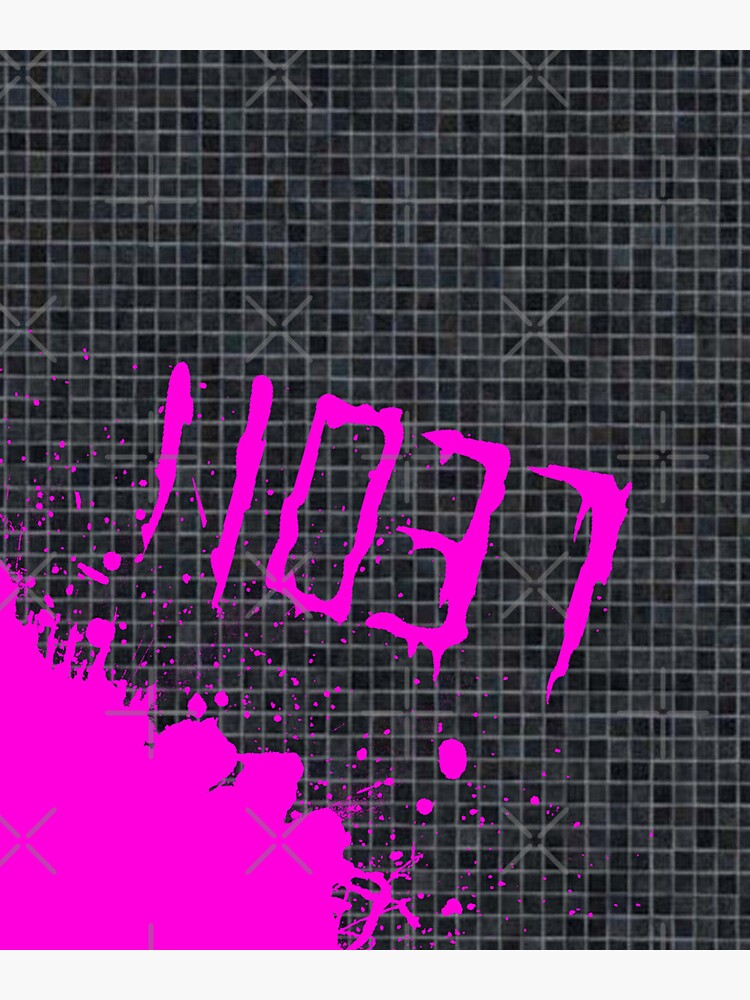 "11037/Sayaka Inspired" Sticker for Sale by Attic-Worms | Redbubble