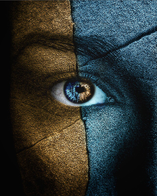 ""The divided perception of self..."" by JanneO | Redbubble