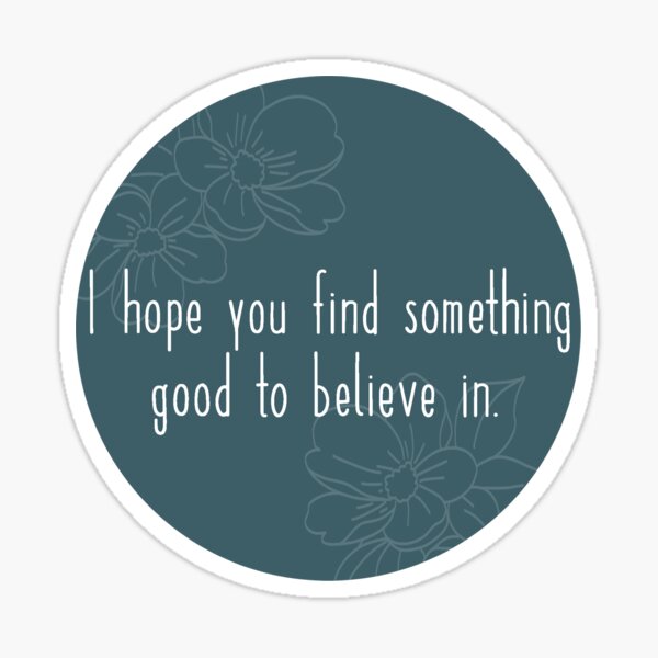 "Teal Aster Flores Hope Quote | The Half of It | Ellie Chu | Aster ...