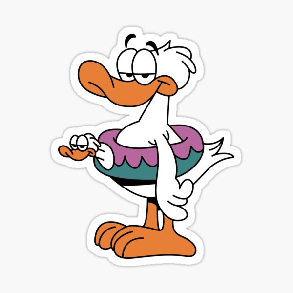 "Wade Duck" Sticker by Vane23 | Redbubble