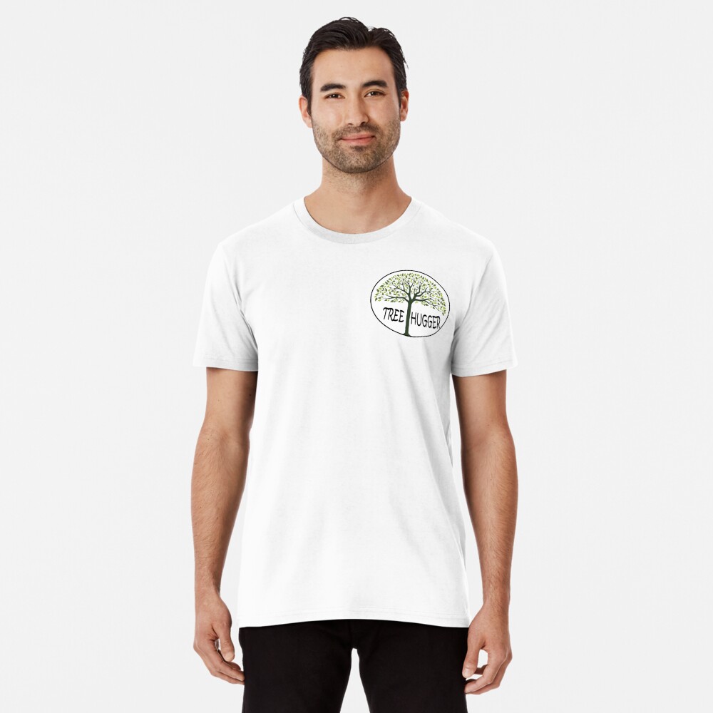 "Tree Hugger logo - Environmental Activist" Sticker for Sale by Dang ...