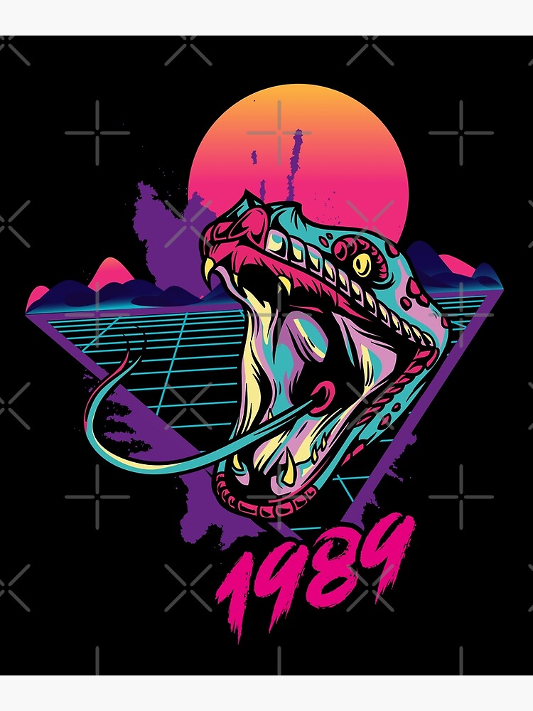 "Chinese Astrology Year of the Snake Born 1989" Poster for Sale by ...