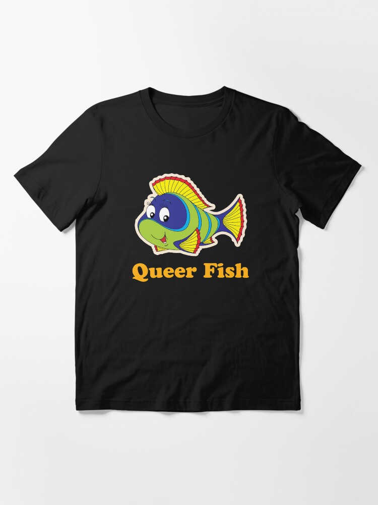 "Queer Fish" T-shirt for Sale by Birdtheman12345 | Redbubble | lgbt t ...