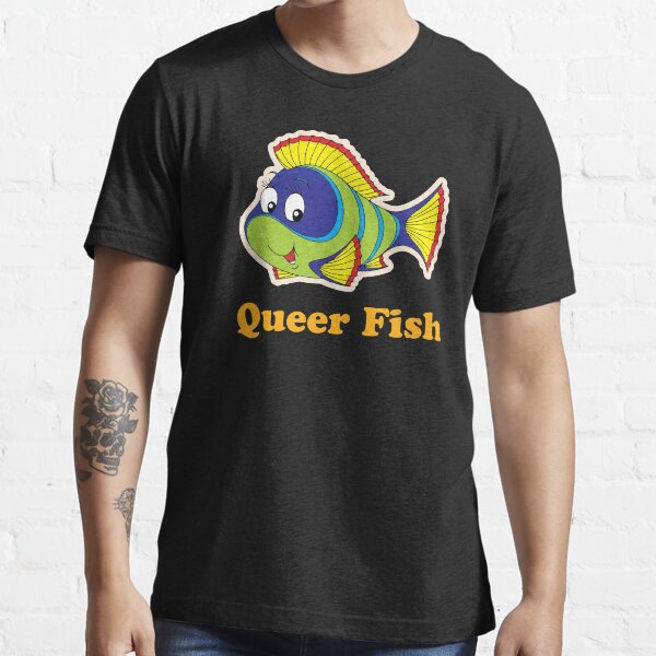 "Queer Fish" T-shirt for Sale by Birdtheman12345 | Redbubble | lgbt t ...