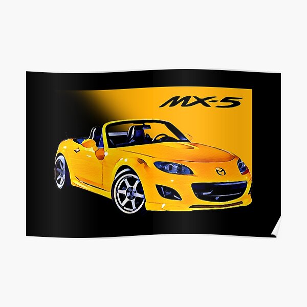 Mazda Miata Posters | Redbubble