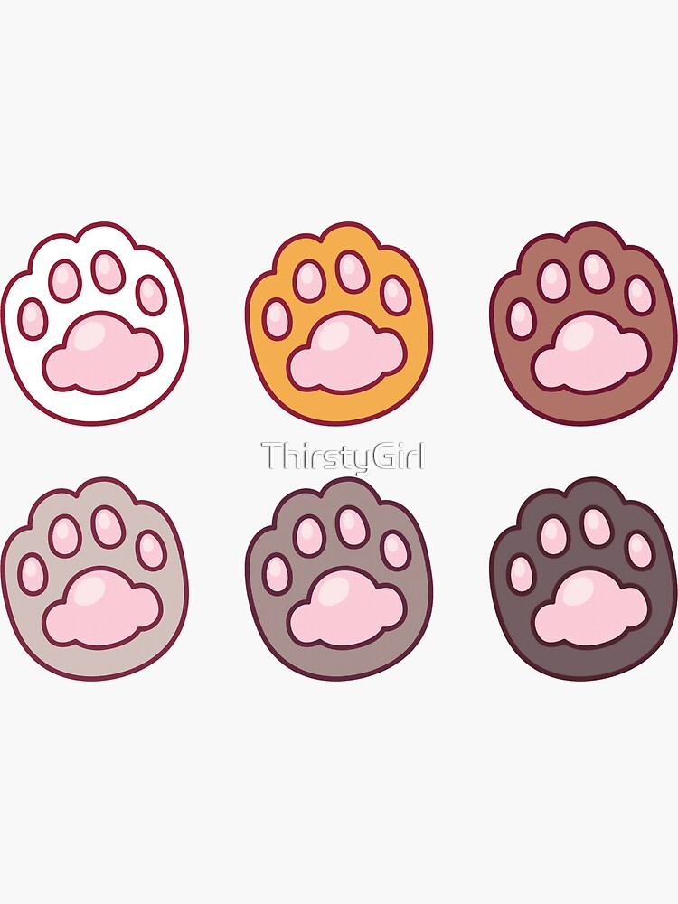 "Toe Beans" Sticker for Sale by ThirstyGirl | Redbubble