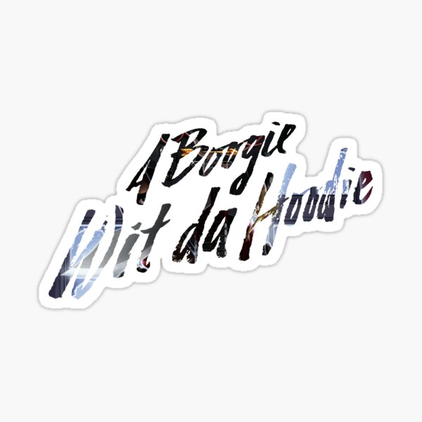 "A Boogie Logo - Artist 2.0" Sticker by SilvaDesigns | Redbubble