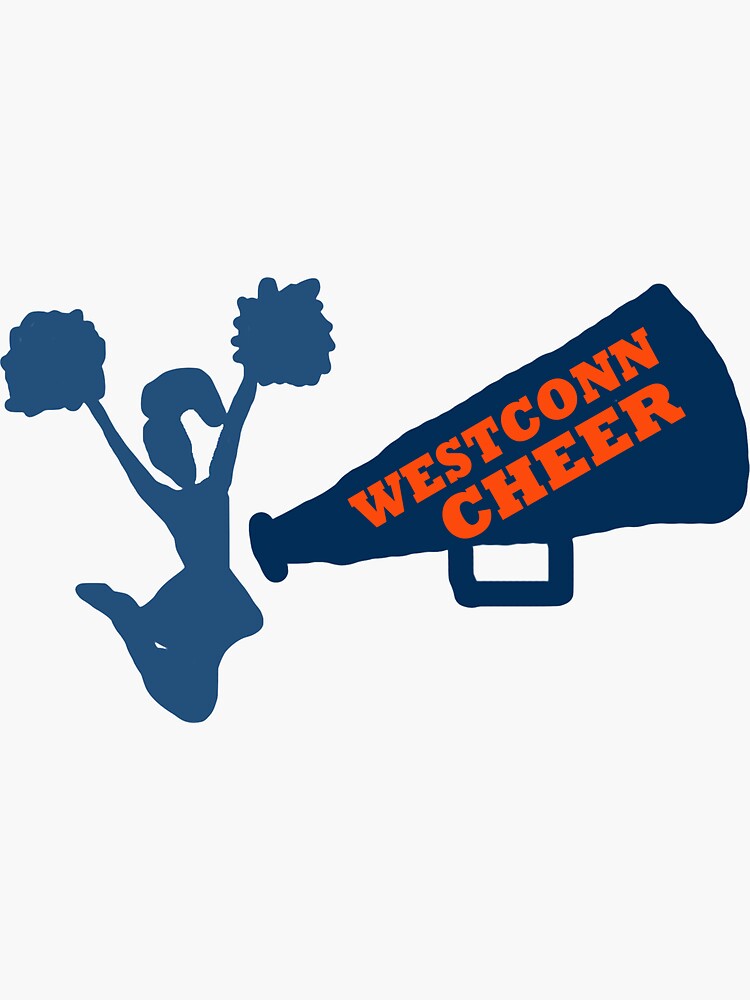 "WCSU Cheer" Sticker for Sale by Kaitlyn2252 | Redbubble