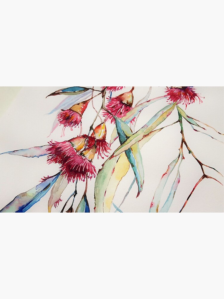 "Gum Tree Watercolour" Poster by EuphoricRice | Redbubble