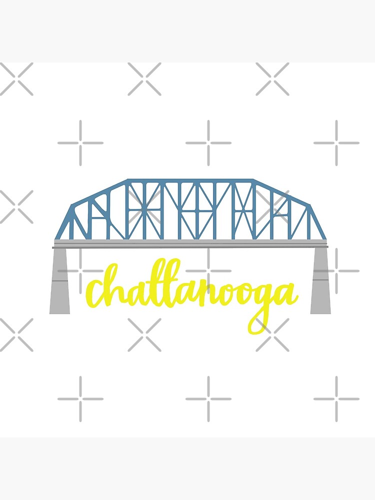 "Chattanooga Walnut Street Bridge" Art Print for Sale by lexiejudd ...