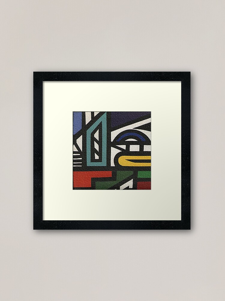 "NDEBELE POP ART" Framed Art Print for Sale by Coldwash | Redbubble