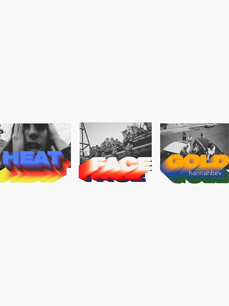 "BROCKHAMPTON" Sticker for Sale by hannahbev | Redbubble