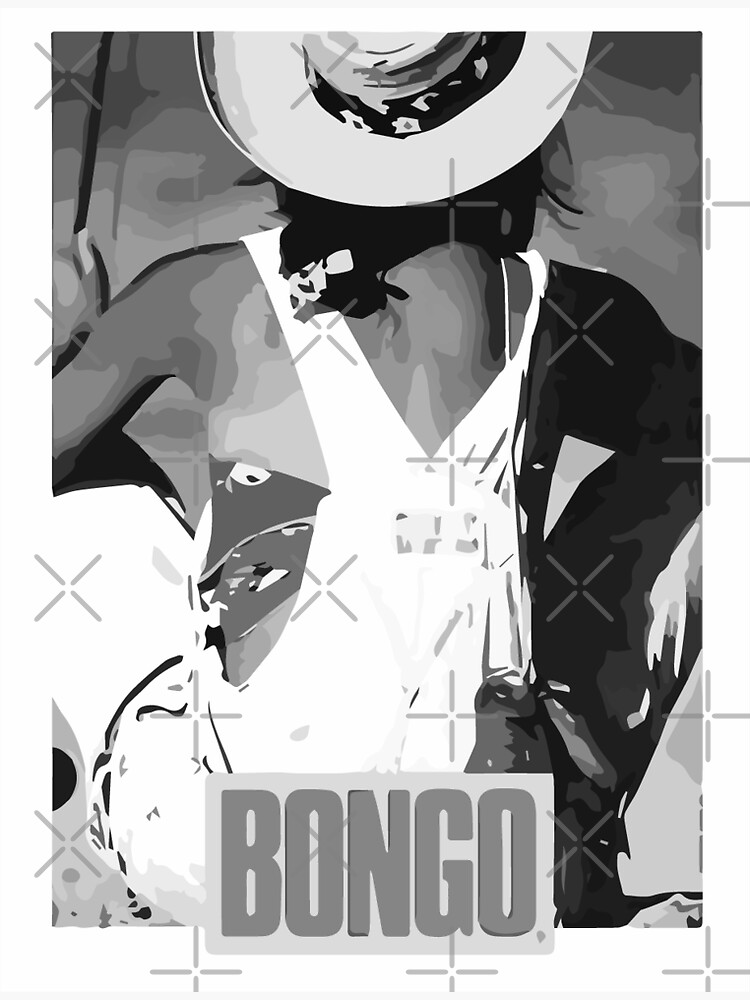 "Denim Advertisement Bongo" Sticker by Flowers11 | Redbubble