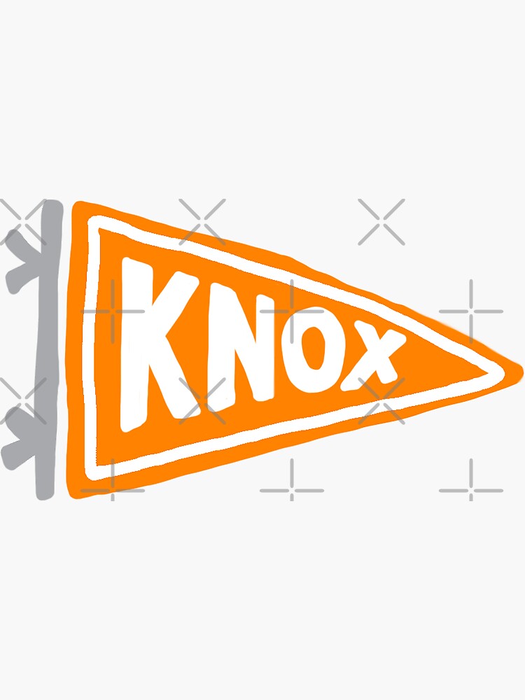 "Knoxville Pennant Flag" Sticker for Sale by lexiejudd | Redbubble