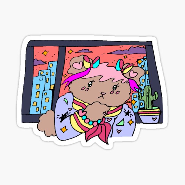 "CityPop! Cedar" Sticker by Halieebee | Redbubble